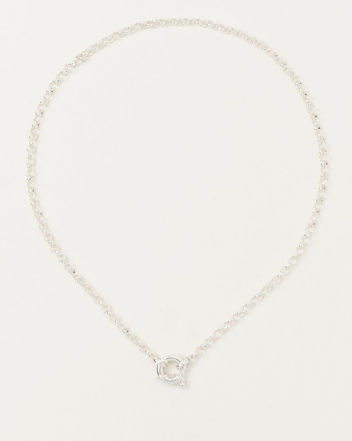 Bold Belcher Chain Silver (3.4mm) - Ready to Ship – Argent Silversmith