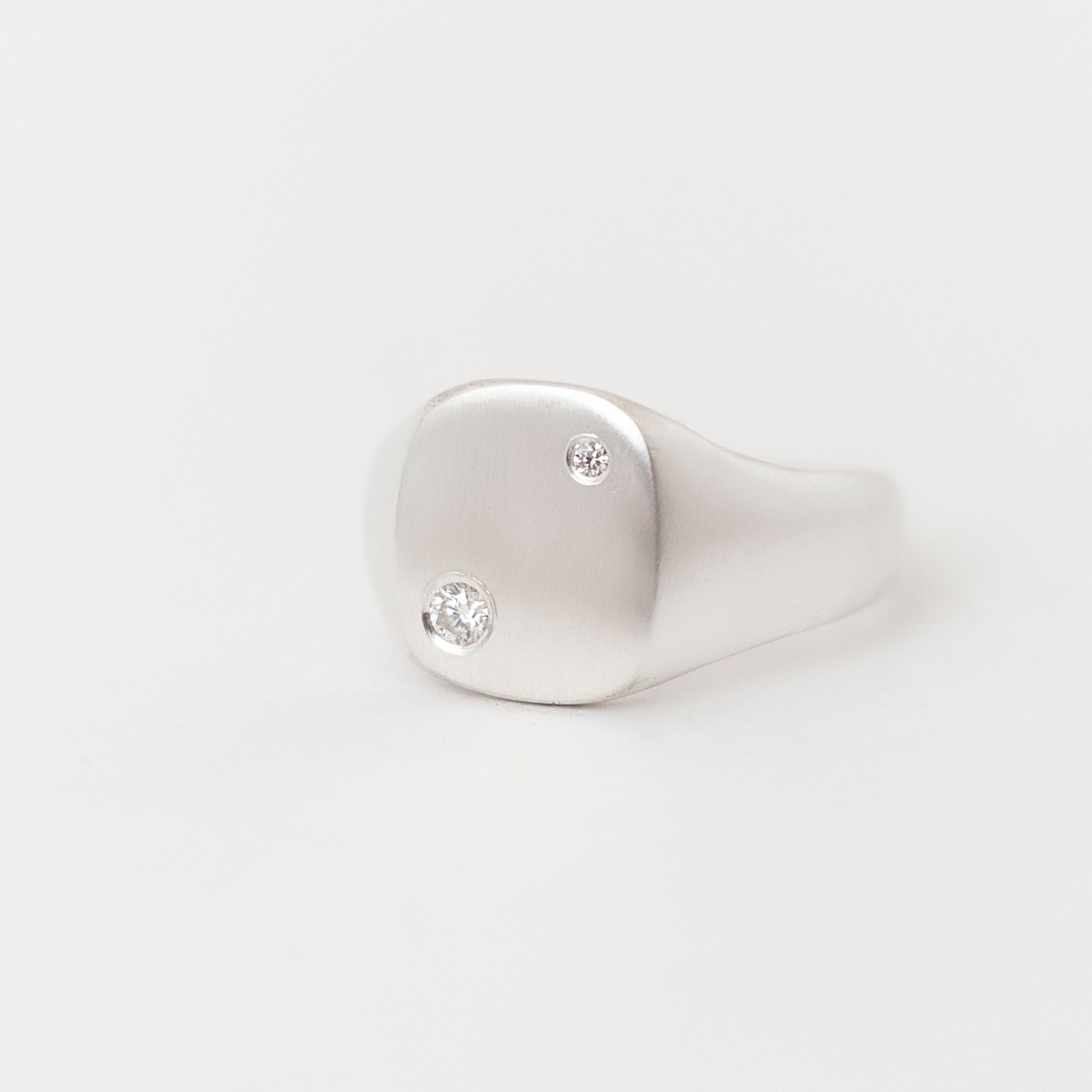 Nova Signet Mini Deux Silver – Argent Silversmith