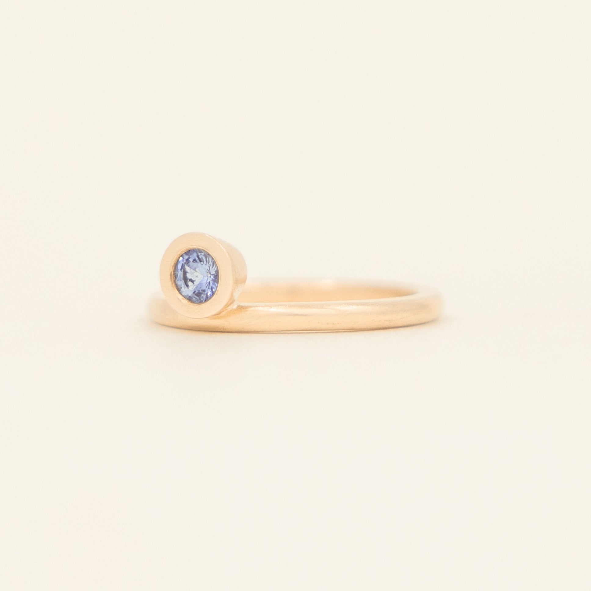 Bleuet Signature Stack - yellow gold – Argent Silversmith